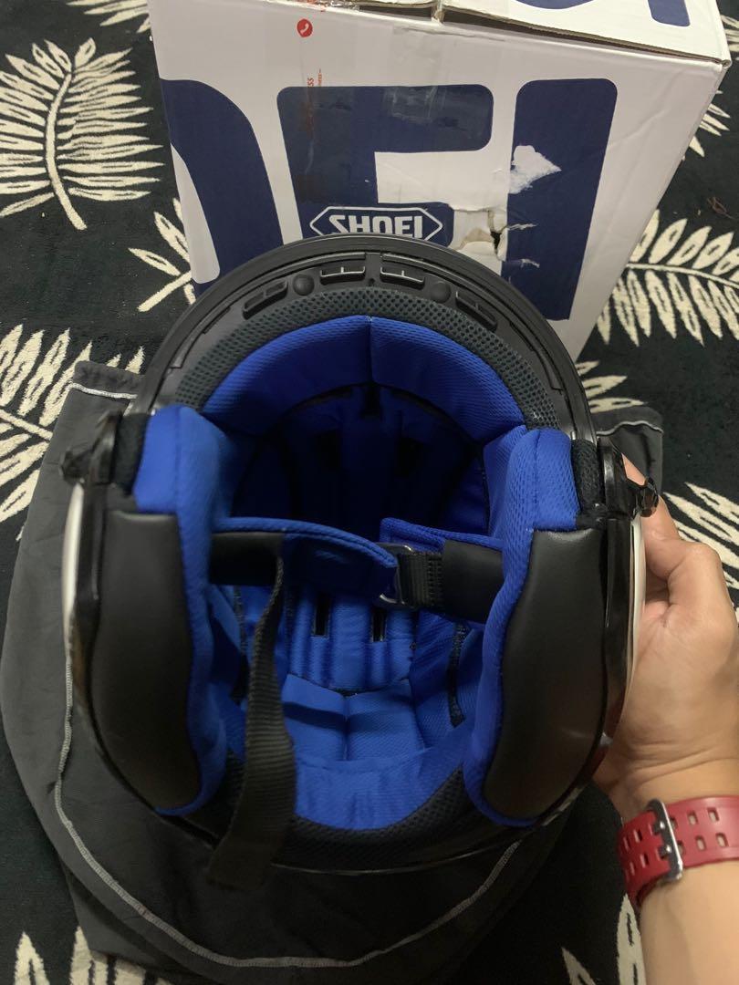 Shoei JForce2 Pearl White, Motorbikes on Carousell