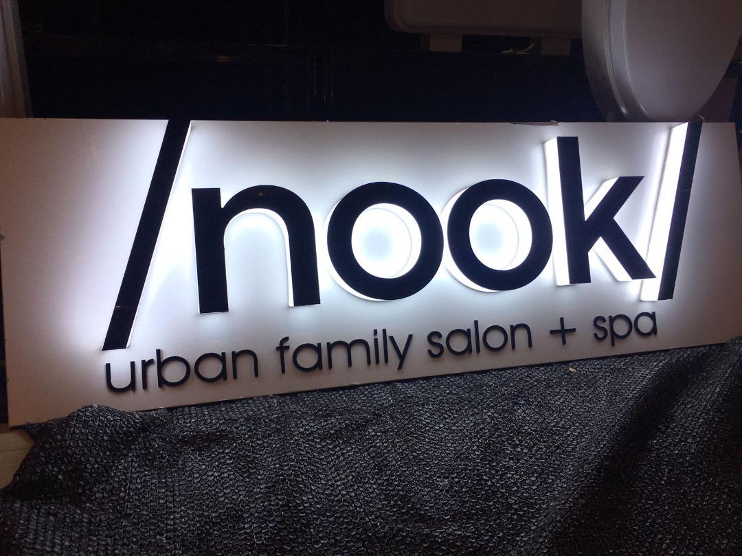 SIGNAGE/ ACRYLIC BUILD UP LIGHTED, Furniture & Home Living, Office ...