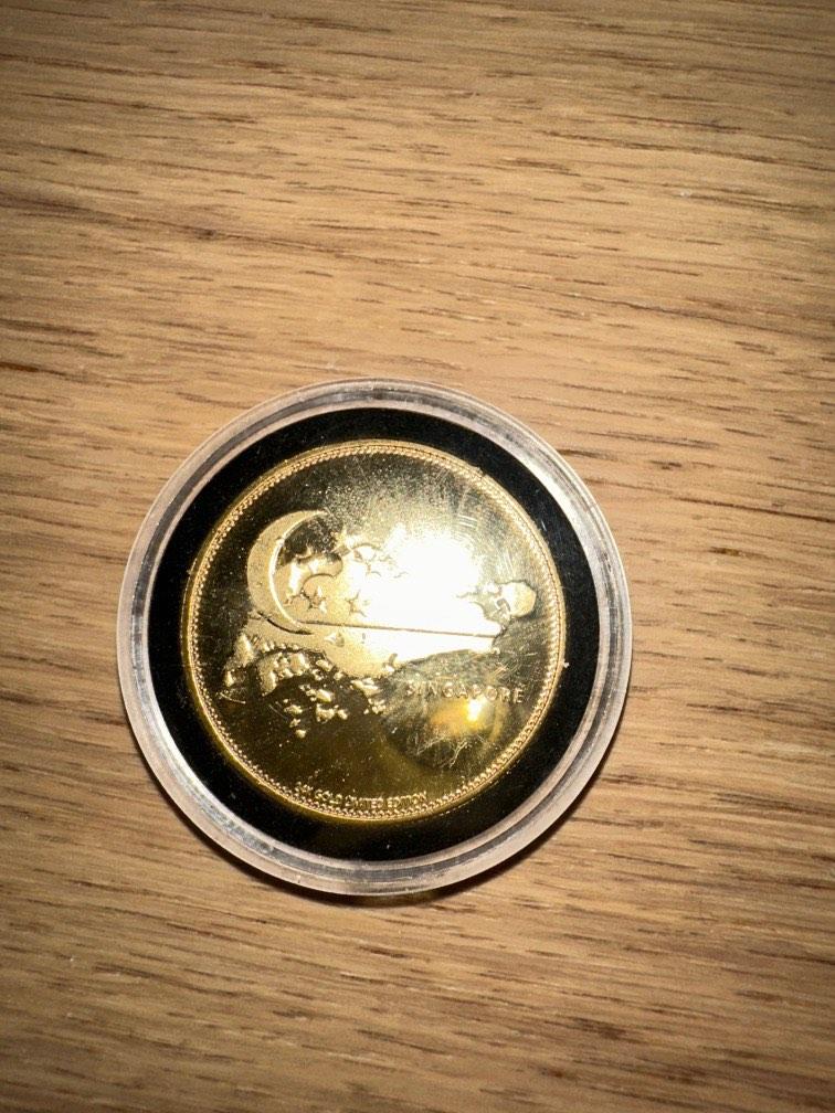 Singapore Merlion Souvenir Coin 2017, Hobbies & Toys, Collectibles ...