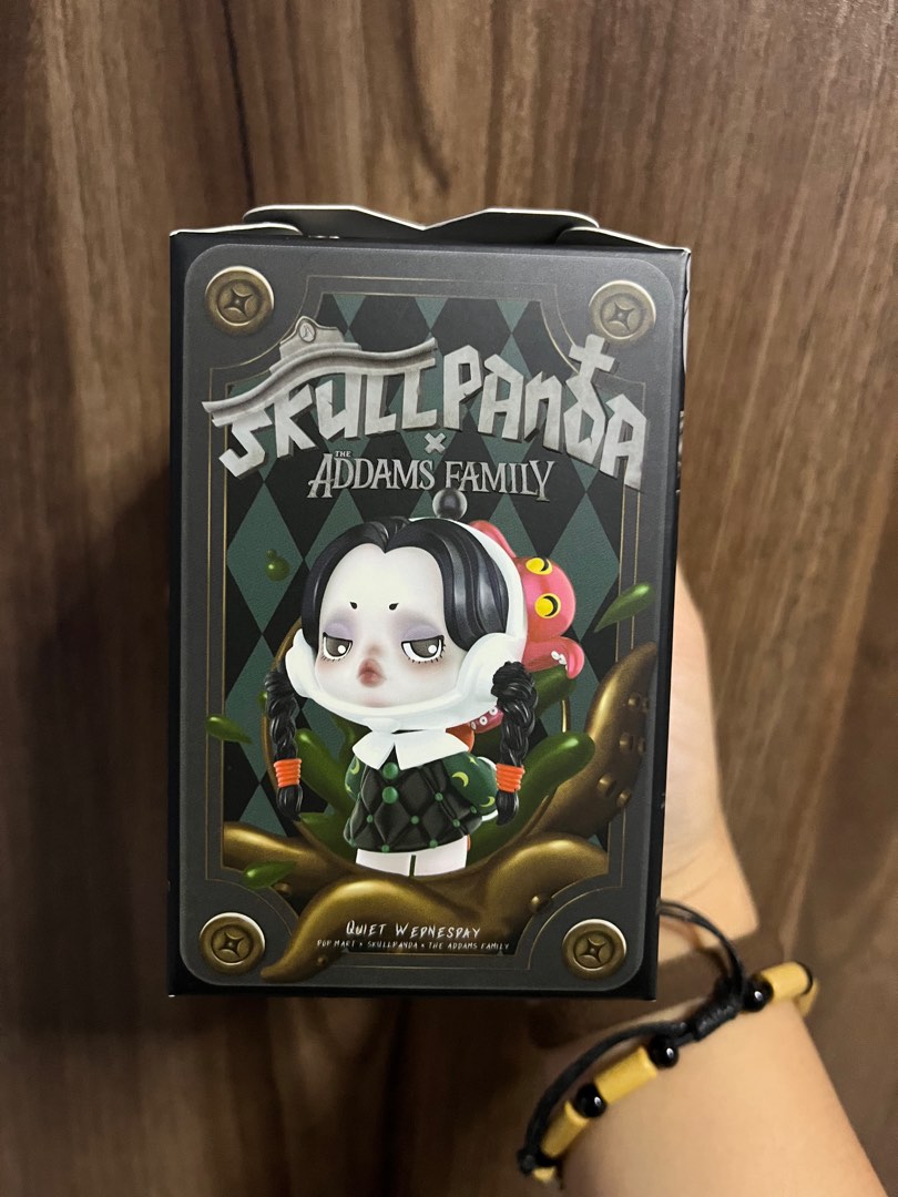 Skullpanda x Addams Family, Hobbies & Toys, Toys & Games on Carousell