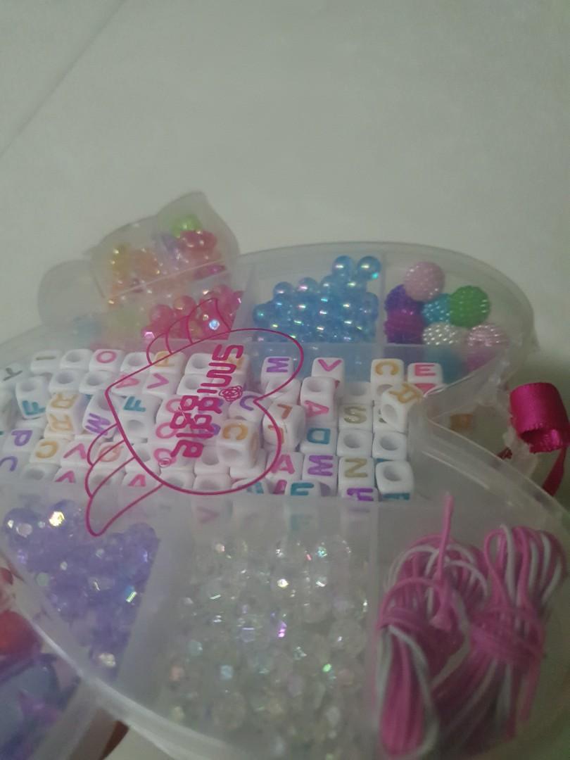 Smiggle Bracelet Making Bead Set DIY, Hobbies & Toys, Stationery ...