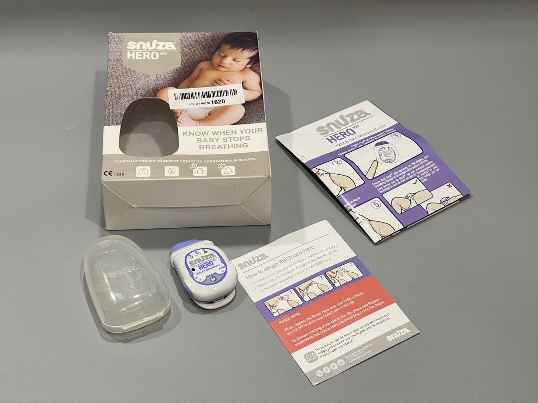 Snuza Hero MD | Portable Baby Breathing Monitor (Medically Certified ...