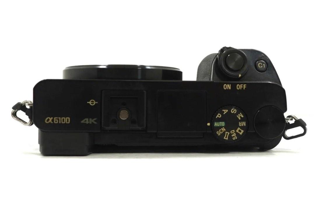 Sony Alpha 6100 a6100 Mirrorless Camera Black 24.3MP 4K WiFi AVCHD APS ...
