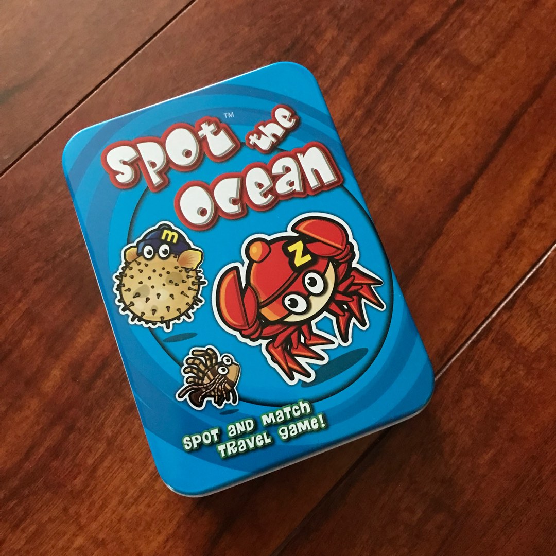Spot the Ocean card game, Hobbies & Toys, Toys & Games on Carousell