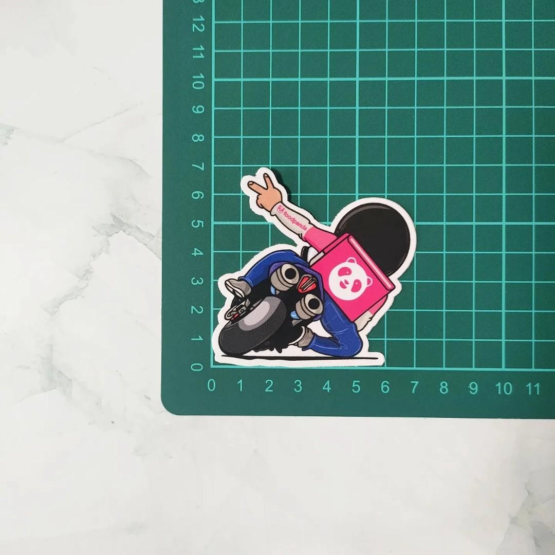 Sticker Pack - Foodpanda Rider Series 01, Motorcycles, Motorcycle ...
