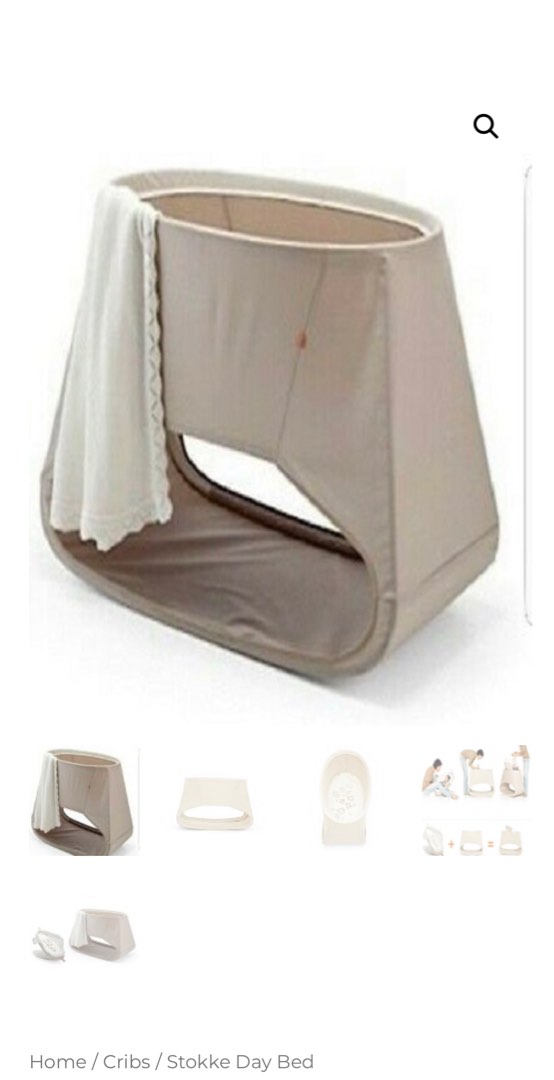 Stokke daybed, Babies & Kids, Baby Nursery & Kids Furniture, Cots ...