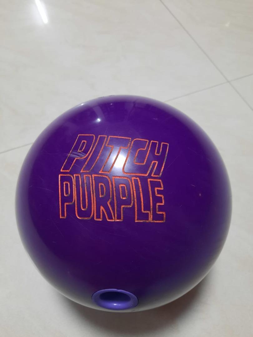Storm 14lbs Pitch purple bowling ball, Sports Equipment, Sports & Games ...