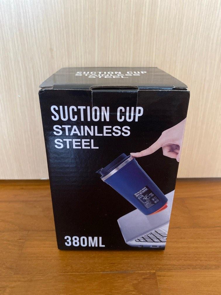 Suction cup stainless steel tumbler, Furniture & Home Living ...
