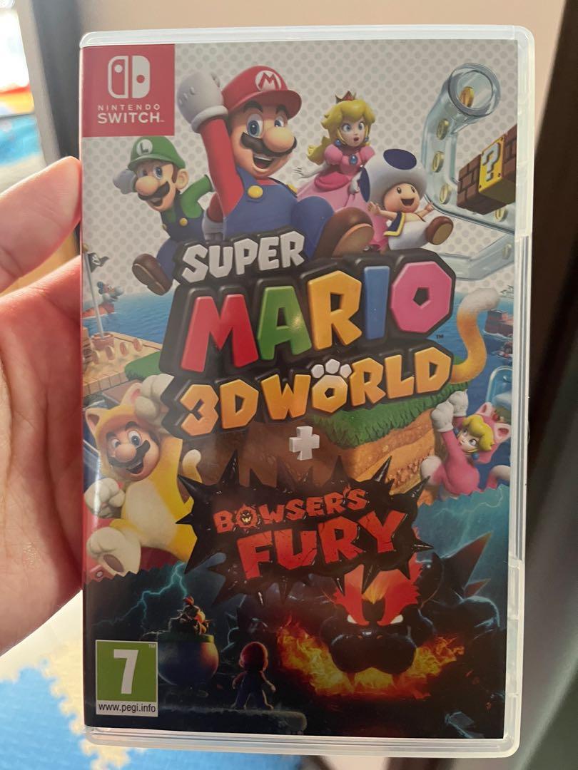 Super Mario 3D World Switch Game, 電子遊戲, 電子遊戲, Nintendo 任天堂 - Carousell