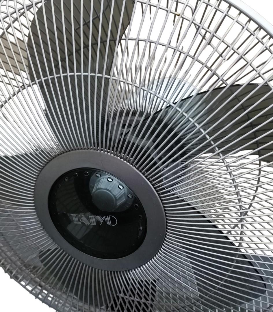 Taiyo 16" stand fan with remote, Furniture & Home Living, Lighting ...