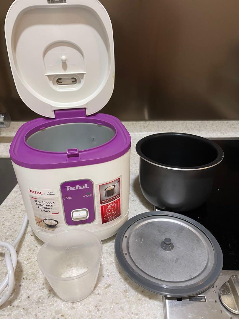 TEFAL Mini Rice Cooker 0.4L/2 cups, TV & Home Appliances, Kitchen ...