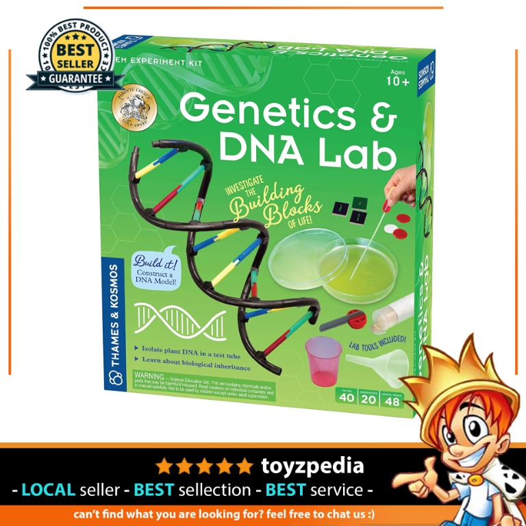Thames & Kosmos Genetics & DNA Lab, Hobbies & Toys, Toys & Games on ...