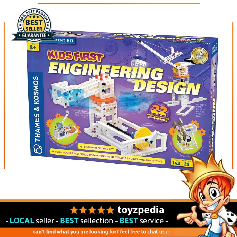 Thames & Kosmos Kids First Engineering Design, Hobbies & Toys, Toys ...