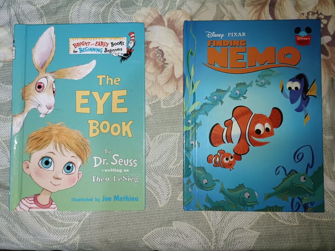 The eye Book and Finding Nemo Book for children., Hobbies & Toys, Books ...