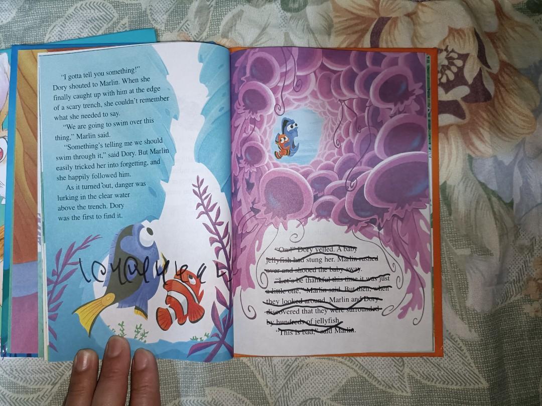 The eye Book and Finding Nemo Book for children., Hobbies & Toys, Books ...