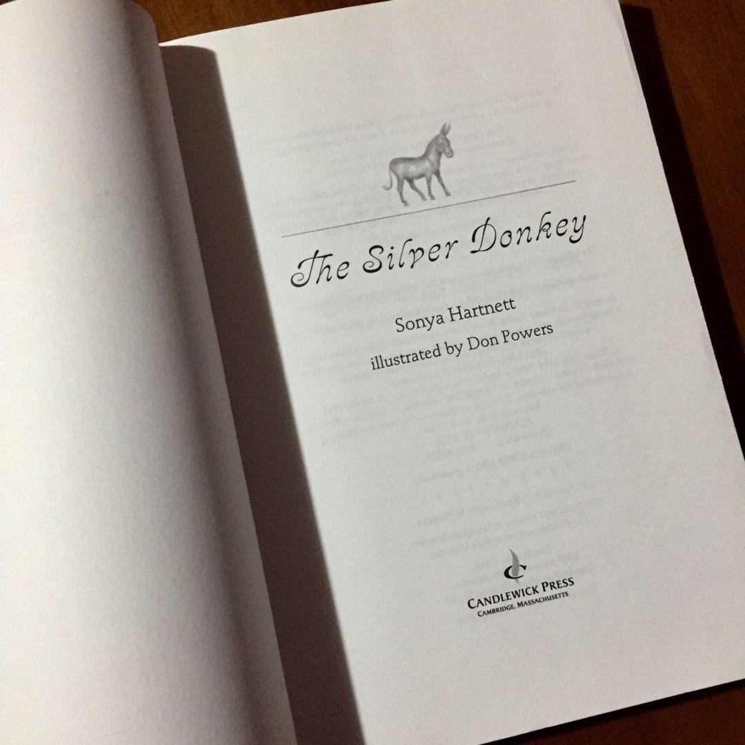 The Silver Donkey by Sonya Hartnett, Hobbies & Toys, Books & Magazines ...