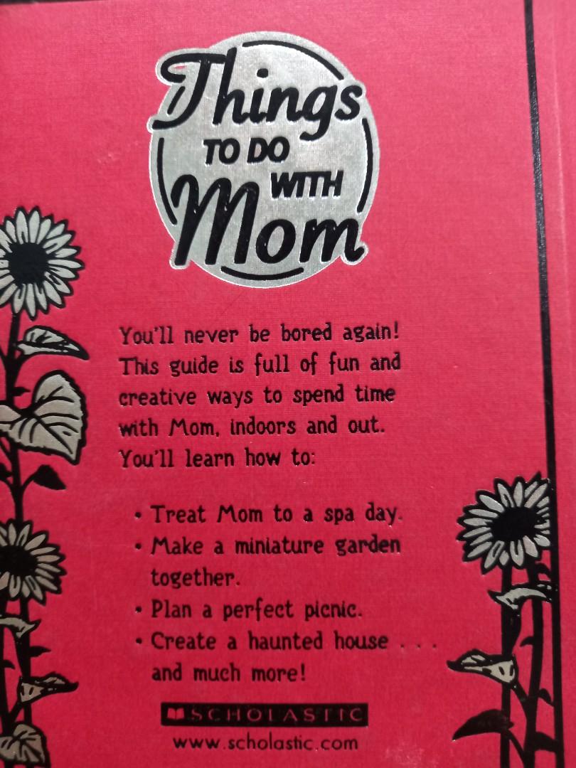 Things To Do With Mom Book Hobbies Toys Books Magazines Children things-to-do-with-mom-book-hobbies-toys-books-magazines-children