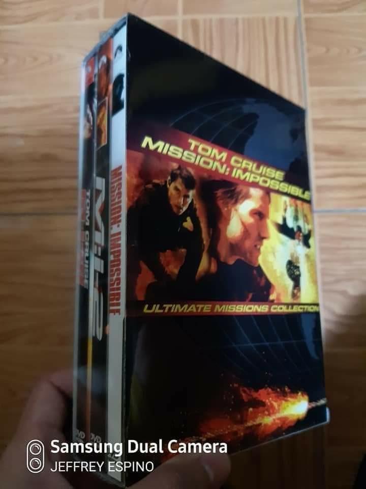 Tom Cruise Mission Impossible The Ultimate Collection DVD Movie Boxset ...