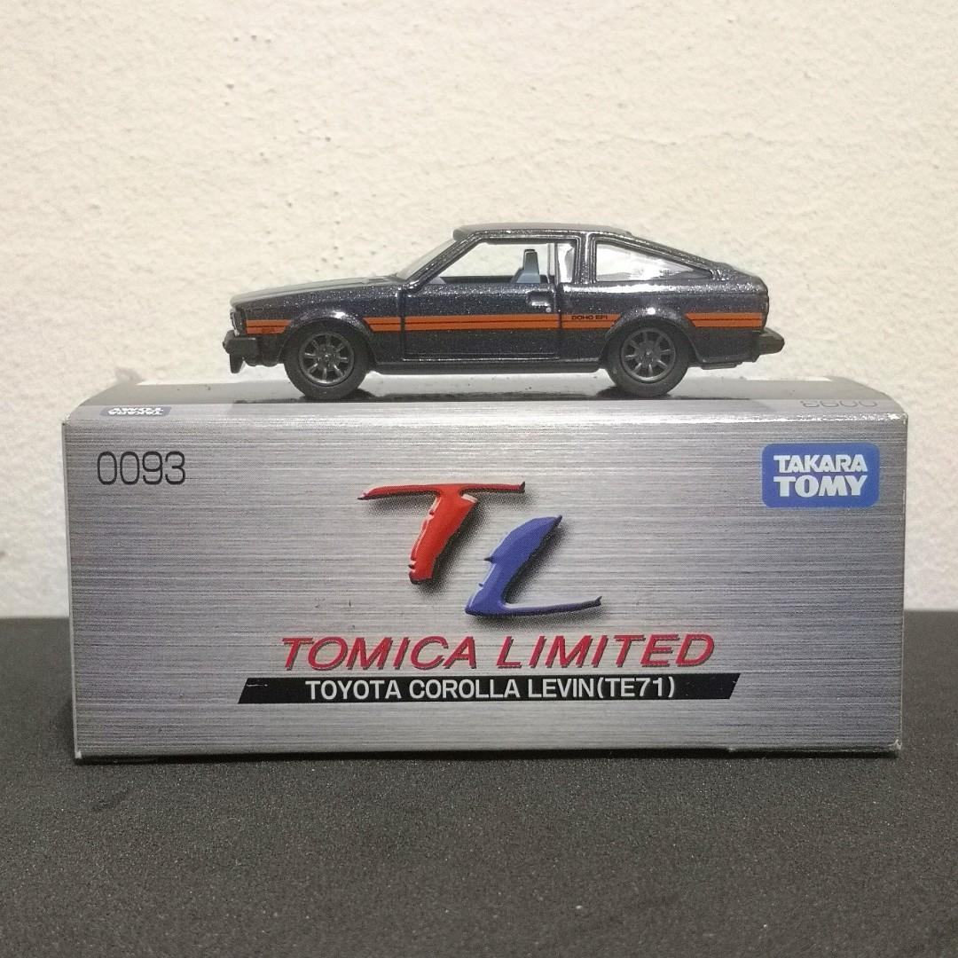 Tomica Limited Toyota Corolla Levin (TE71), Hobbies & Toys, Toys & Games on Carousell
