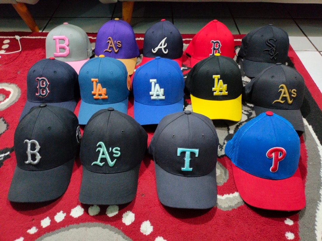 Topi MLB, Fesyen Pria, Aksesoris, Topi di Carousell