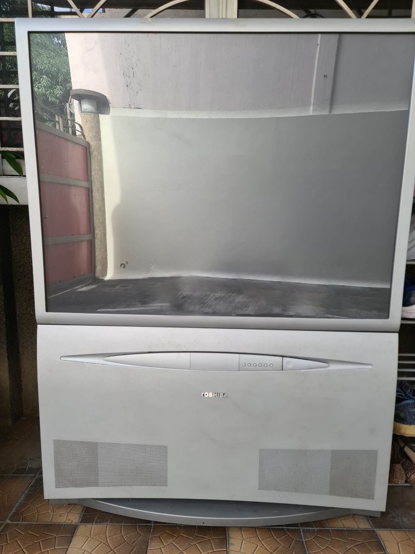 TOSHIBA REAR PROJECTION 43" TV, Furniture & Home Living, Furniture ...
