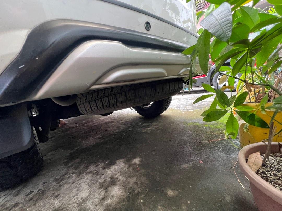 Toyota Fortuner 2016 to 2020 OEM Front and Rear Under Run Nudge Bar ...