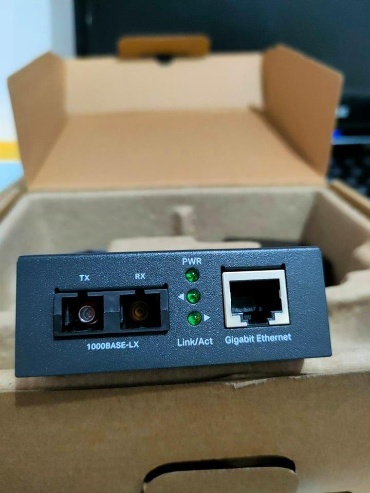 Tp Link Mediacon Mc Cs Gigabit Single Mode Media Converter Computers Tech Parts