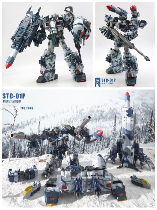 Transformers TFC Toys S.T.Commander - STC-01P Icewolf - Arctic Battle ...