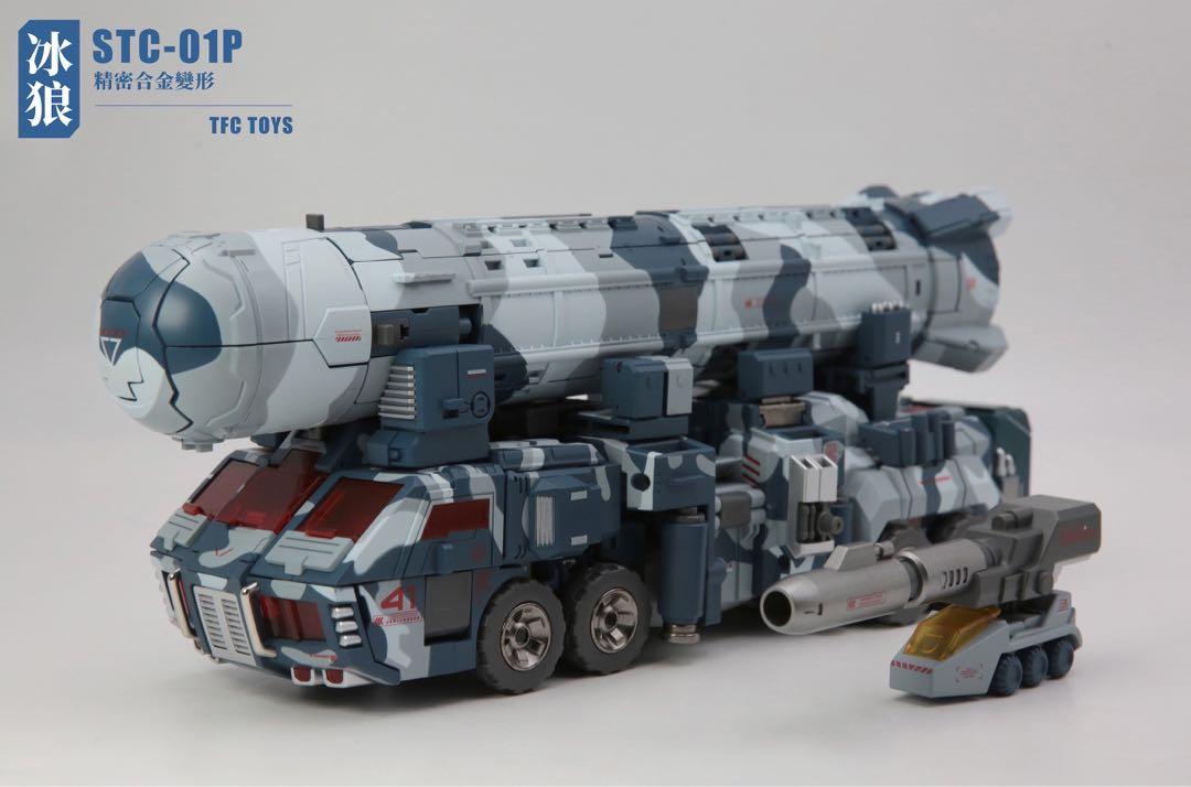 Transformers TFC Toys S.T.Commander - STC-01P Icewolf - Arctic Battle ...