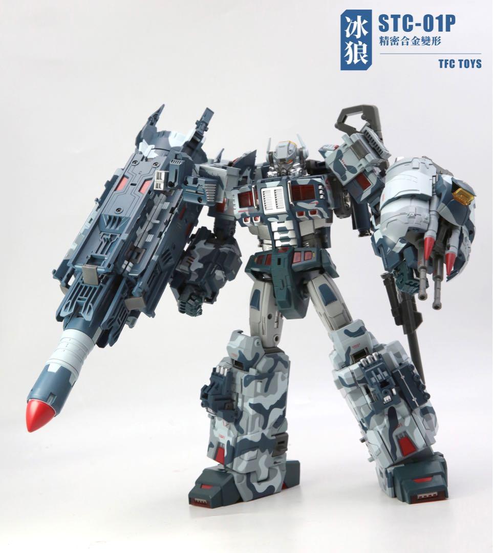 Transformers TFC Toys S.T.Commander - STC-01P Icewolf - Arctic Battle ...