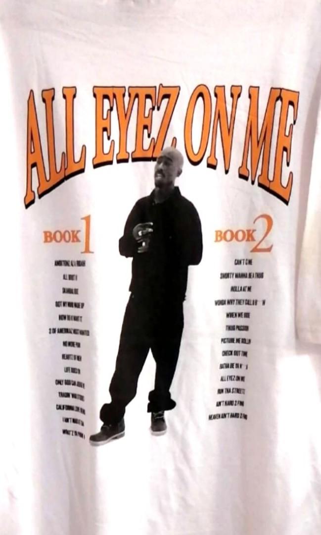 TUPAC Rare Rap Merch Streetwear Oversized Shirt, Men's Fashion, Tops ...