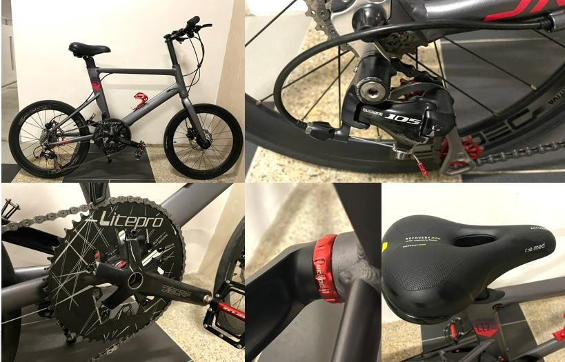 *Upgraded* Java Mini Velo - CL2 (Shimano 105), Sports Equipment ...