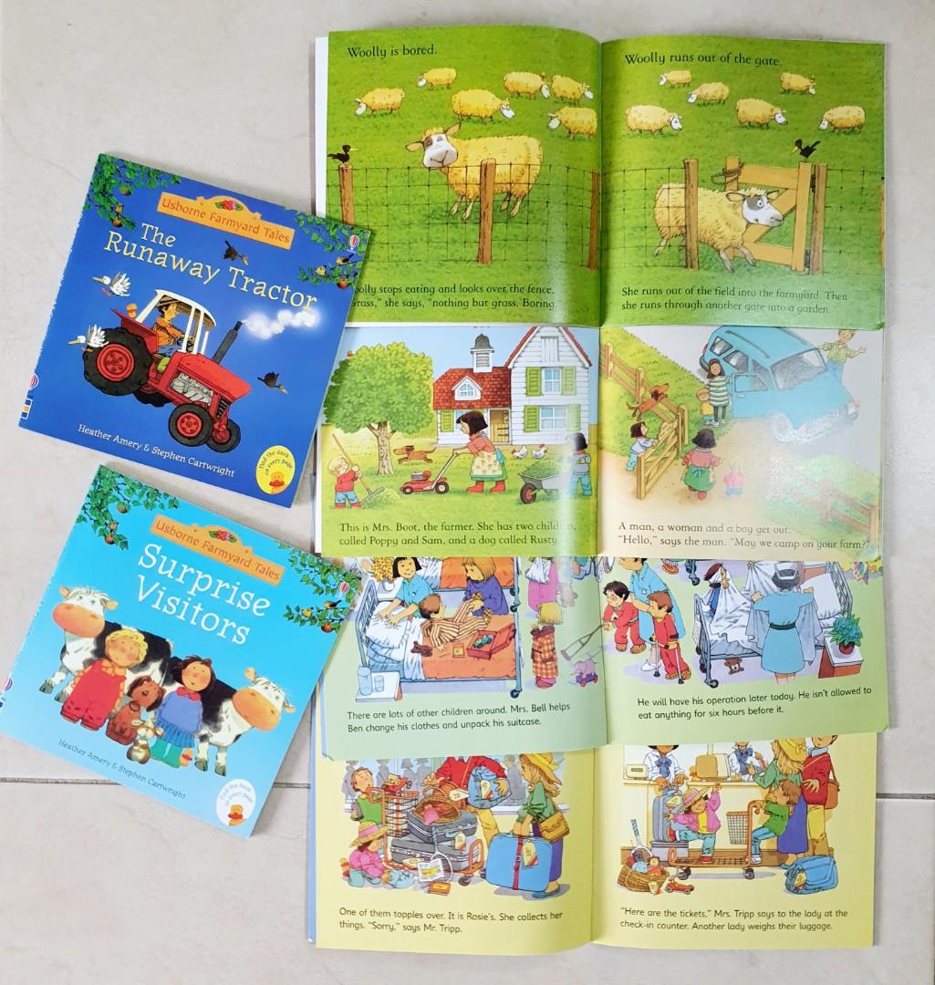 Usborne Farmyard Tales & First Experiences Series (20 books), Hobbies ...