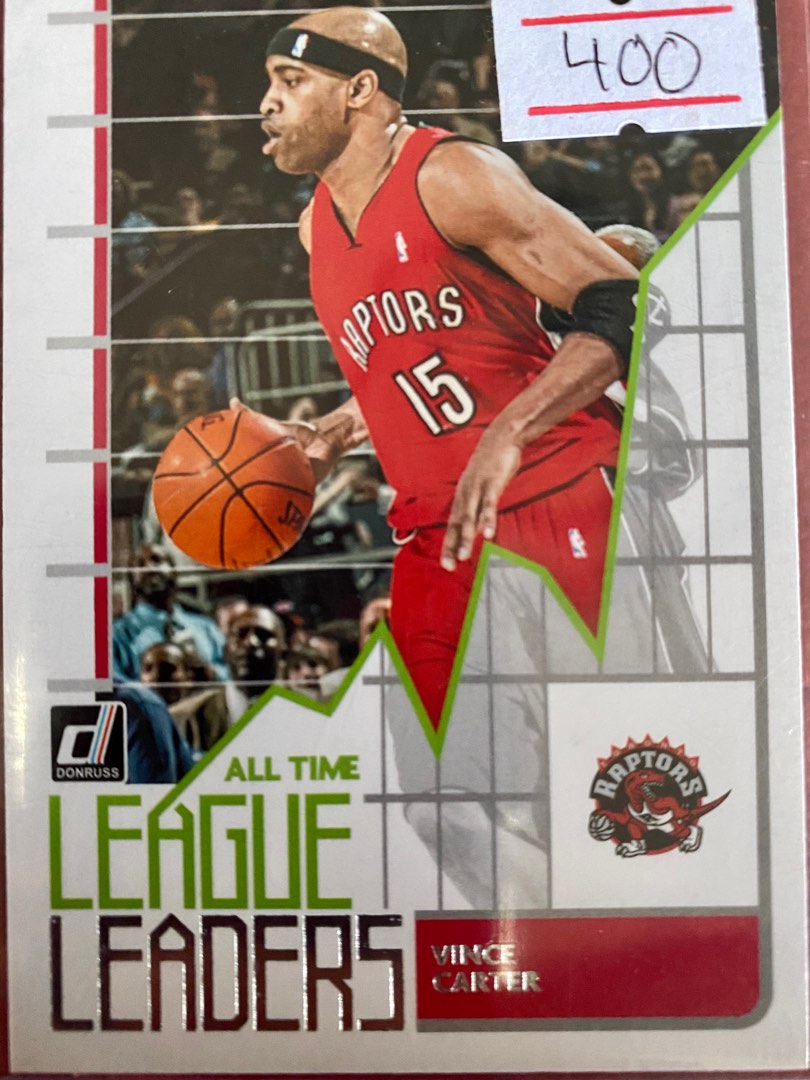 Vince Carter Raptors NBA card, Hobbies & Toys, Memorabilia ...