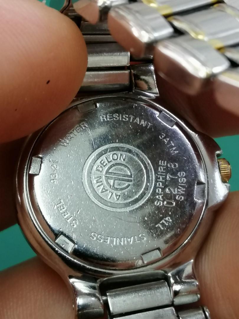 Vintage Alain Delon lady Swiss watch, Women's Fashion, Watches ...