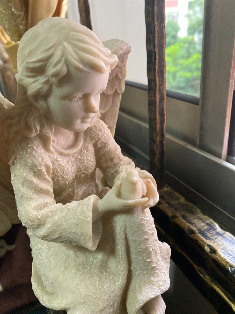 Vintage angel statue, Hobbies & Toys, Memorabilia & Collectibles ...