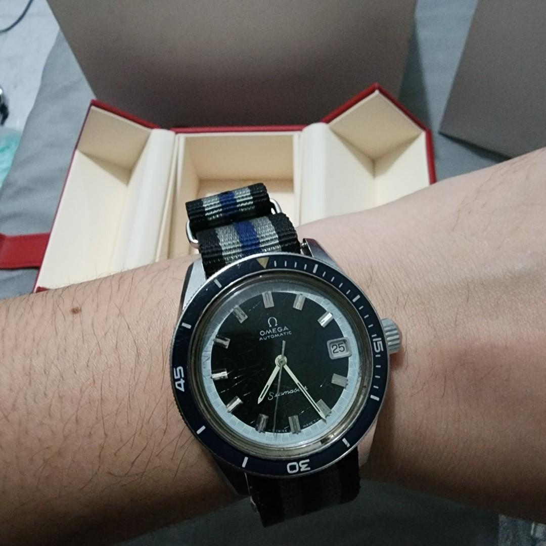 Vintage Omega Seamaster Big Crown, Men's Fashion, Watches & Accessories ...