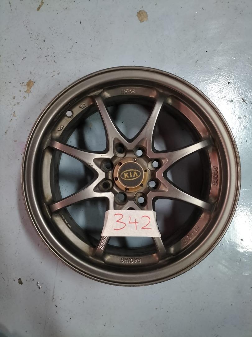 Volk Racing Rim Set, Car Accessories, Tyres & Rims on Carousell