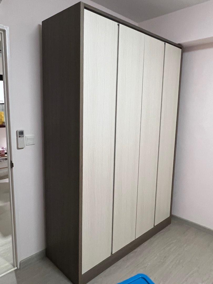 Wardrobe (custom made), Furniture & Home Living, Furniture, Shelves ...