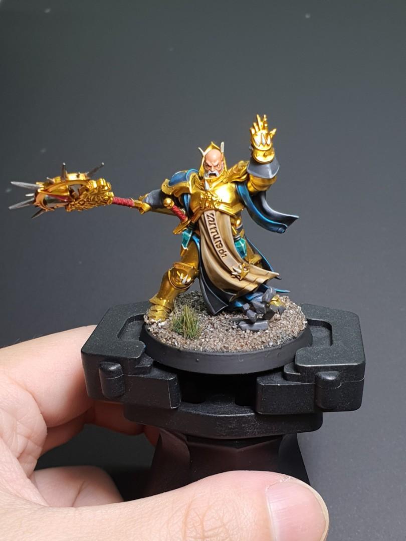 Warhammer Age of Sigmar Fantasy Stormcast Knight Incantor Painted ...