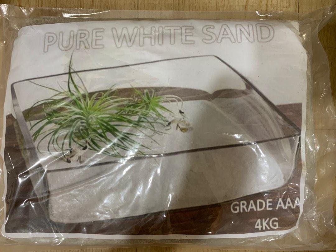 White sand ( Not sea sand ,packs of 4kg), Furniture & Home Living ...