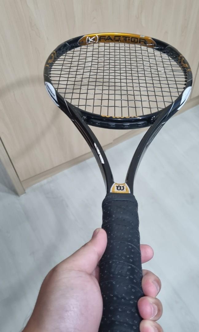 Wilson k blade 98, Sports Equipment, Sports & Games, Racket & Ball ...
