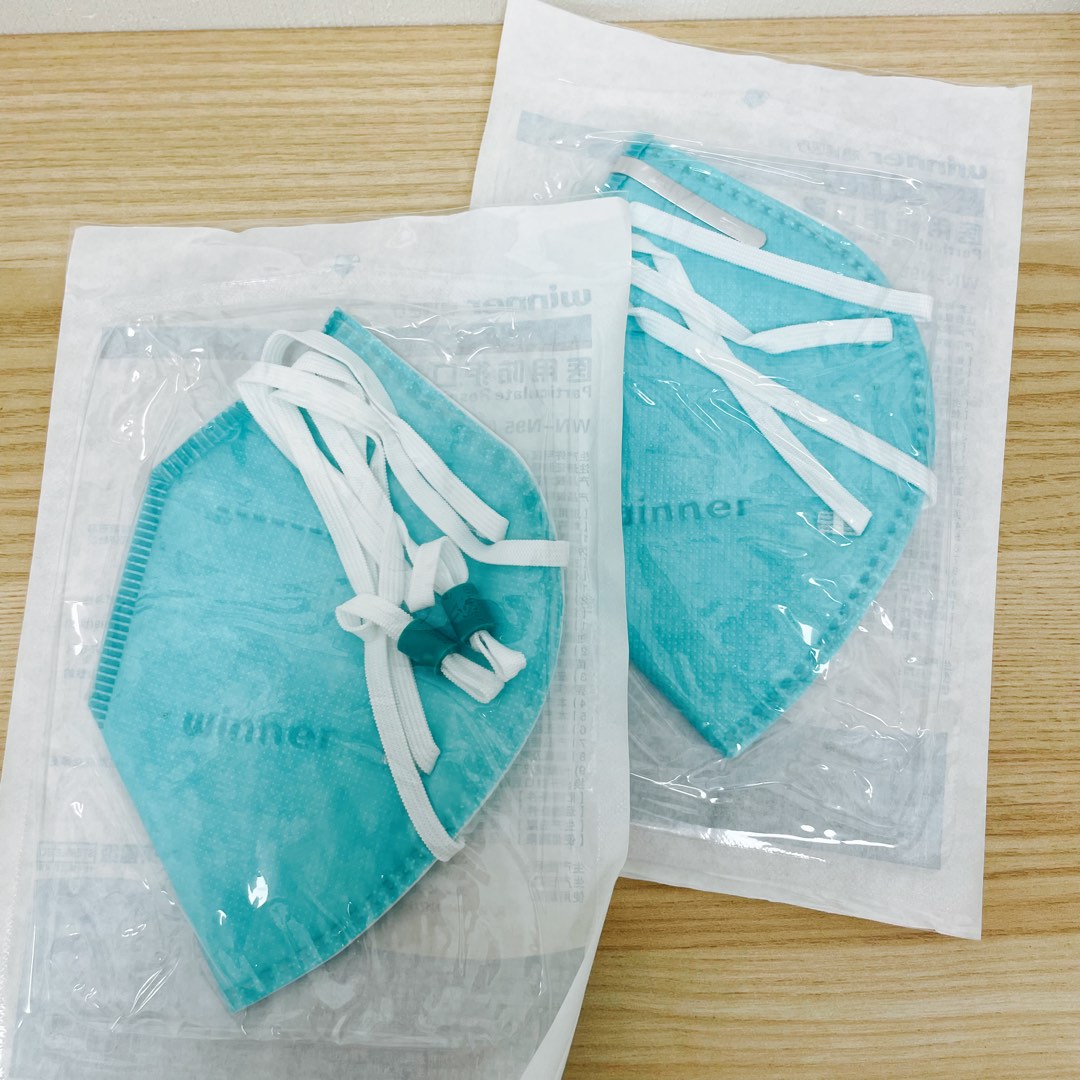 衛生方便攜帶更換 Winner 穩健醫療滅菌級醫用 一次性3D立體防護口罩WN-N95 折疊頭戴式 $9each, 健康及營養食用品, 口罩 ...