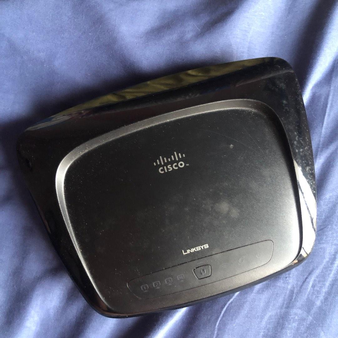 Wireless Router Internet Cisco Linksys Elektronik Bagian Komputer