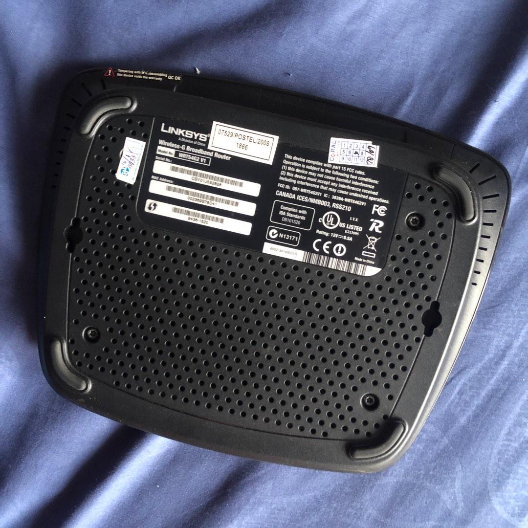 Wireless Router Internet Cisco Linksys, Elektronik, Bagian Komputer ...