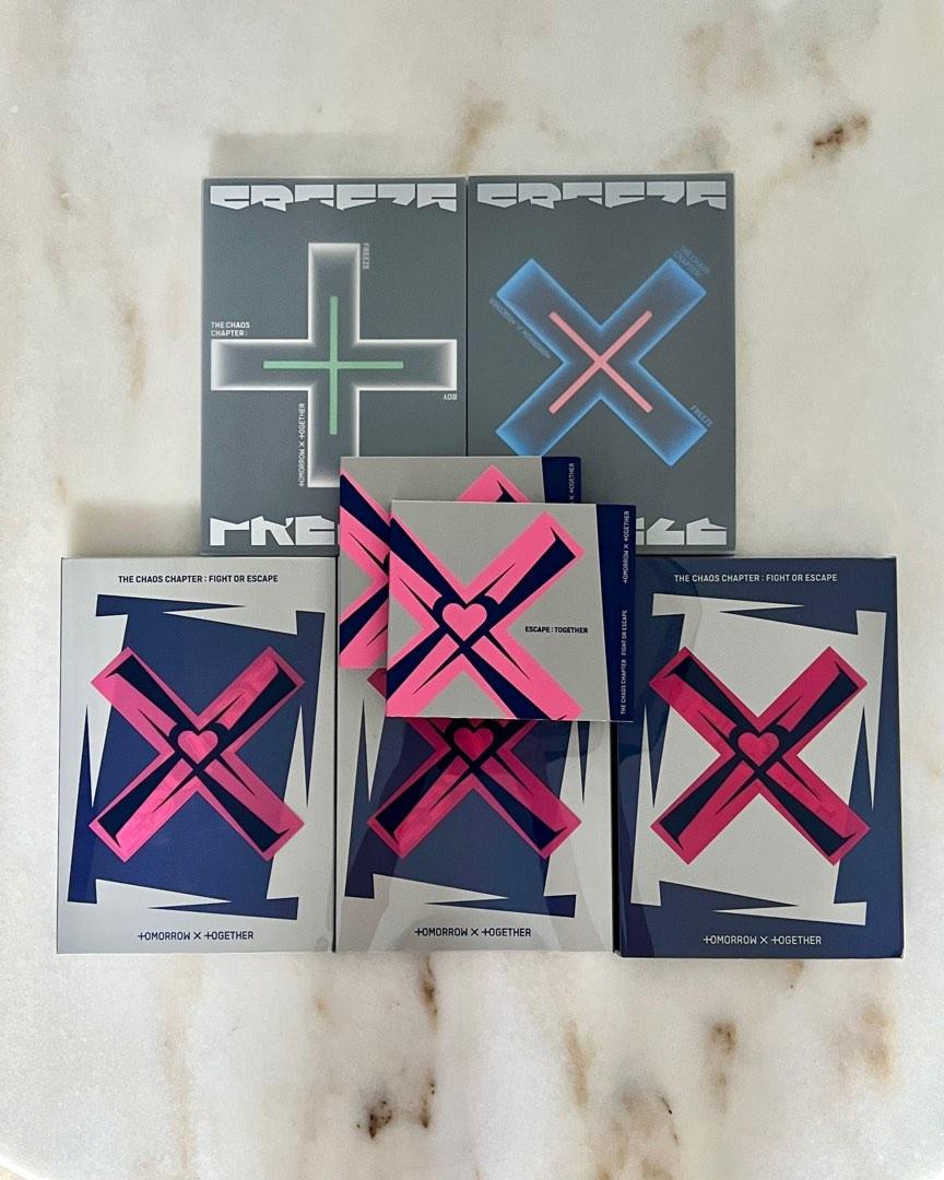 [RELISTED] wts assorted txt albums sealed unsealed - tomorrow x ...