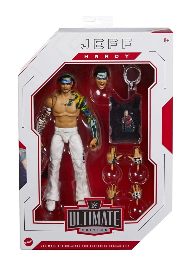 WWE Ultimate Jeff Hardy, 興趣及遊戲, 玩具 & 遊戲類 - Carousell