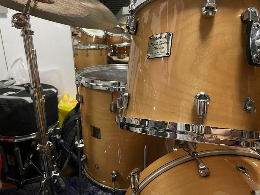 Yamaha Birch Custom Absolute | Power sizes | Made in Japan, Hobbies ...