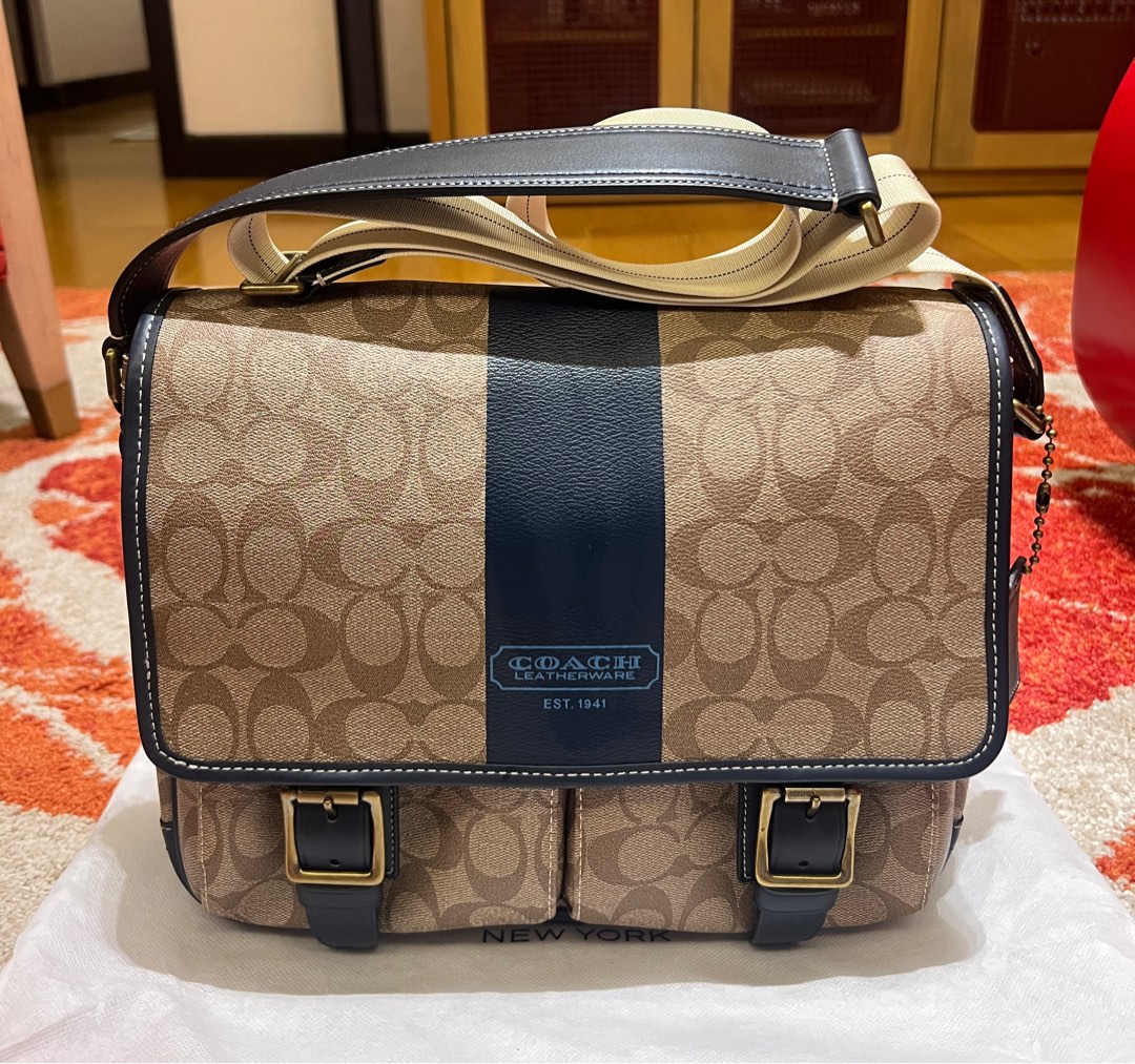 100% Authentic Coach Messenger Bag, Men's Fashion, Bags, Sling Bags on ...