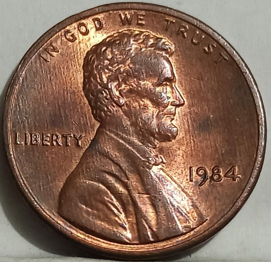 1984 LINCOLN PENNY Double Die V-P31, Hobbies & Toys, Memorabilia ...